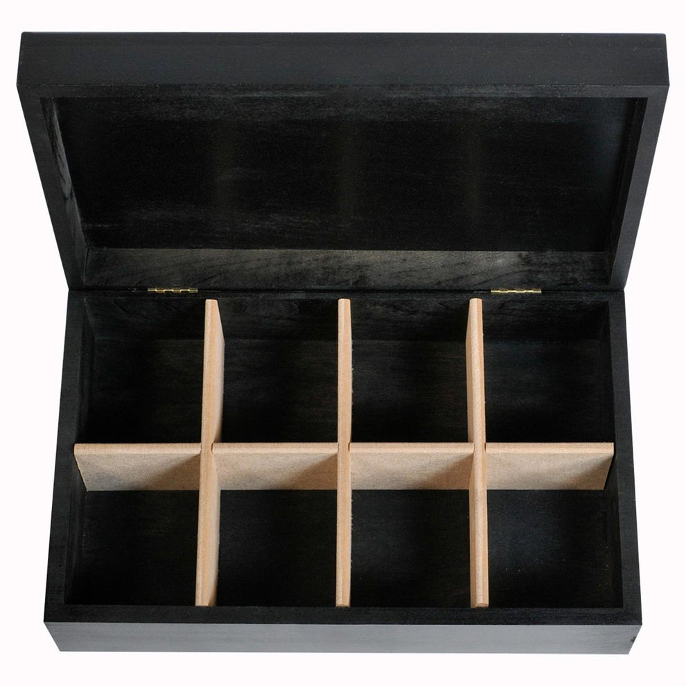 Standard Tea Chest - Black Finish – English Tea Store