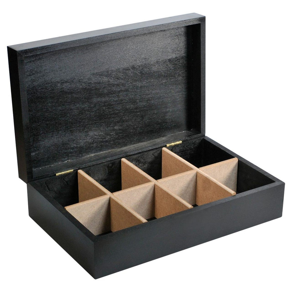 Standard Tea Chest - Black Finish – English Tea Store