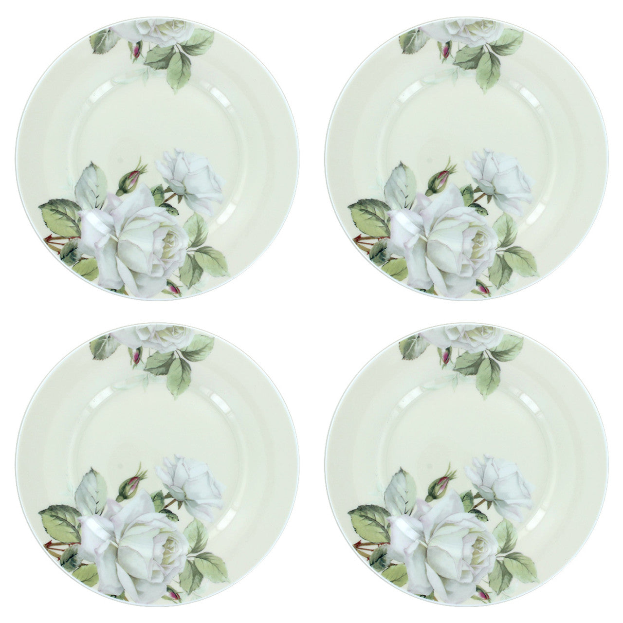 Iceberg Bone China - Dessert Plates - Set of 4 – English Tea Store