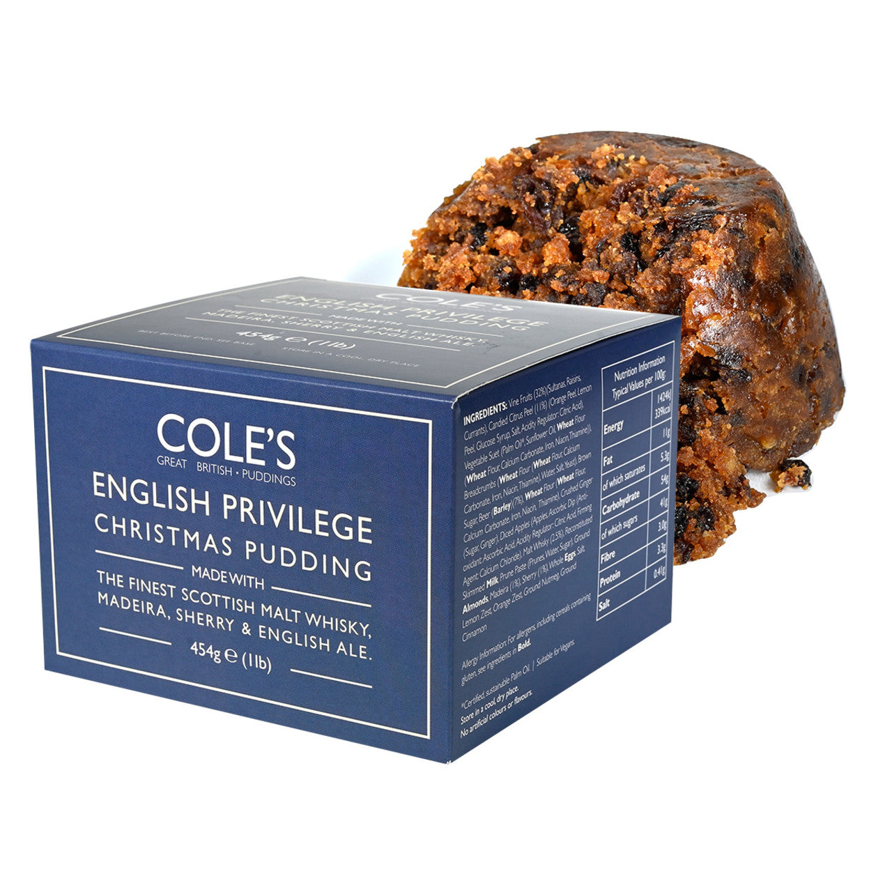 Cole's English Privilege Christmas Pudding - 16oz (454g) – English Tea ...