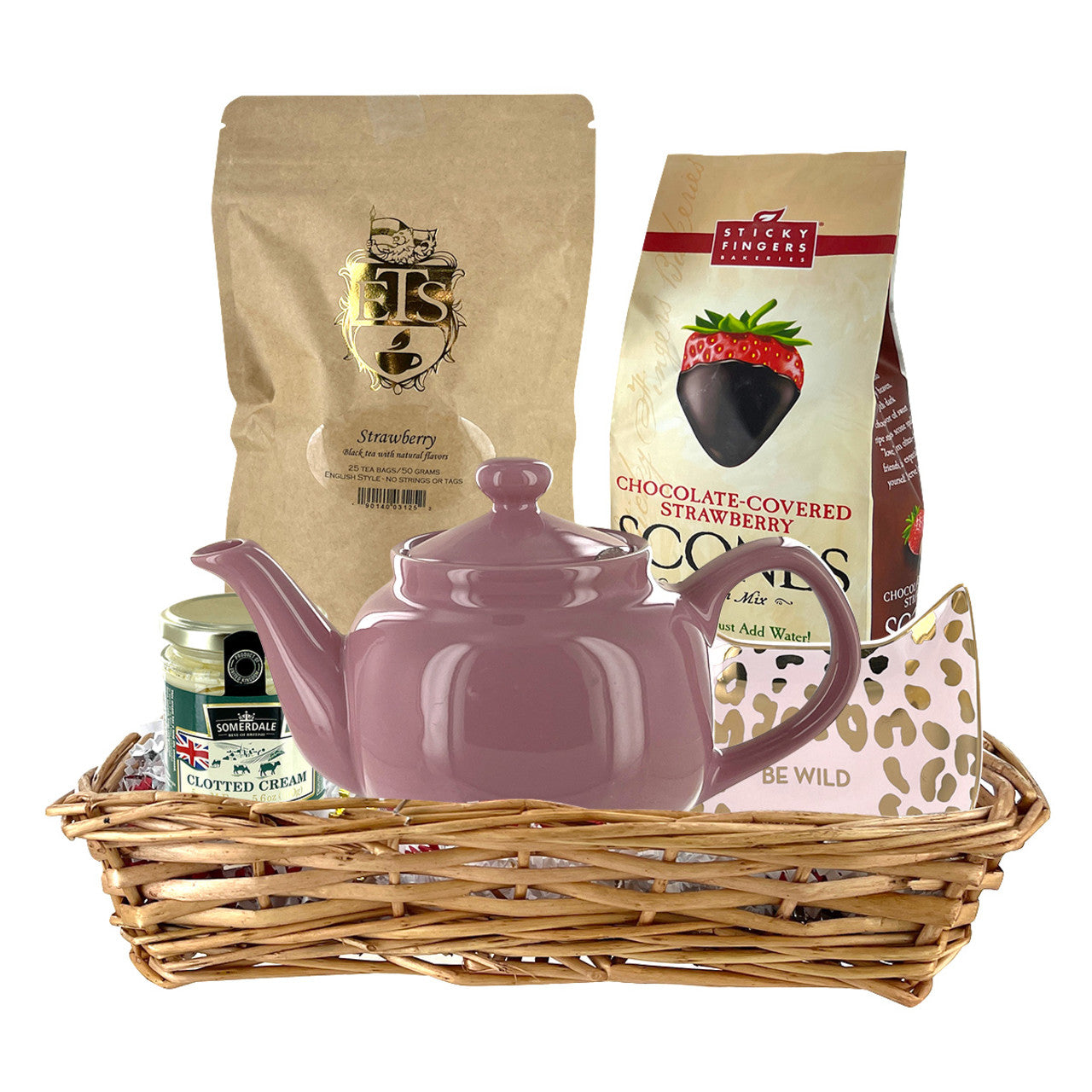 Purely Pink Tea Gift Basket – English Tea Store