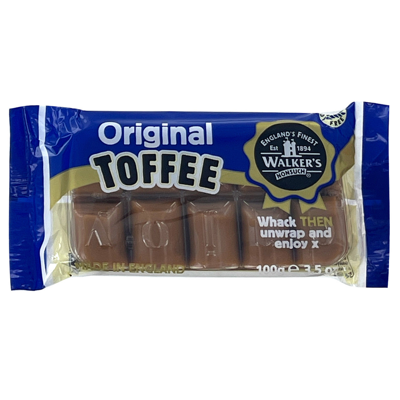 Walkers Nonsuch English Toffee - Original - 100g – English Tea Store