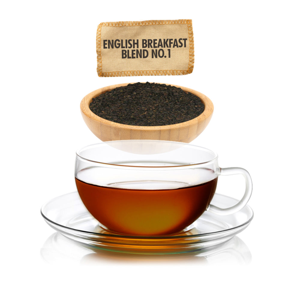 English Breakfast Blend No. 1 Loose Leaf | Robust Fine-Cut Tea ...